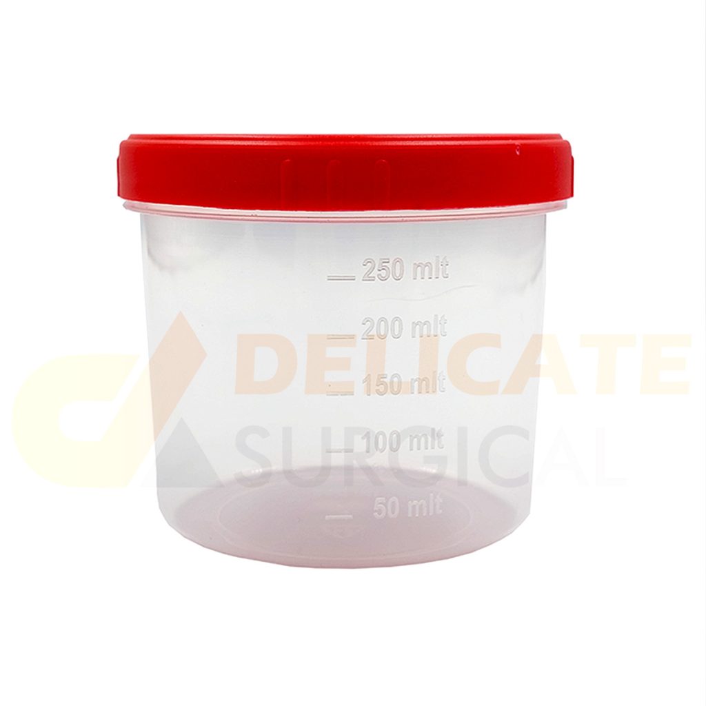 Numune Kabı 250 mL DELICATE SURGICAL Numune Kabı 250ML
